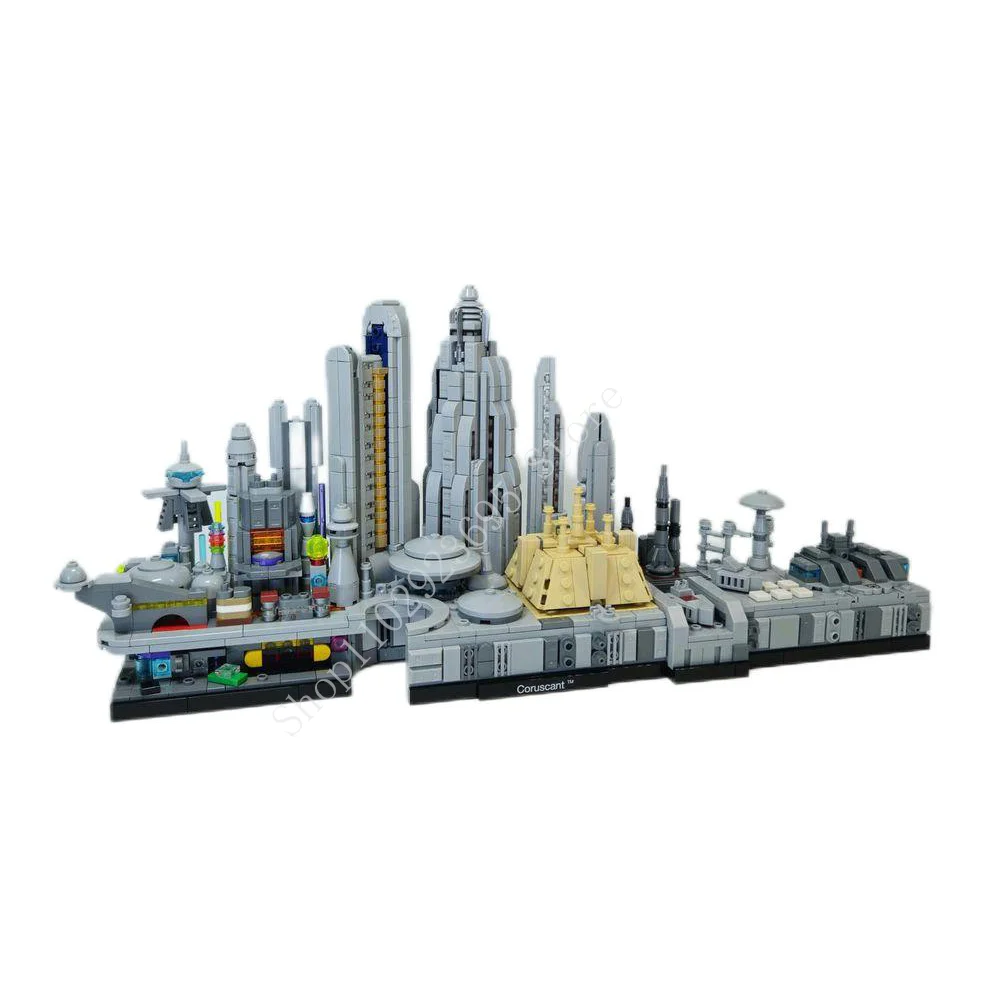 1724PCS MOC Building Blocks Space wars The Capital Architecture Skyline ...