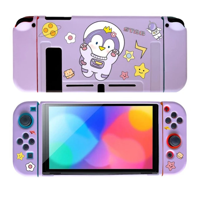 Protective-Shell-for-NS-Switch-Game-Host-Console-TPU-Soft-Cover-Cartoon ...