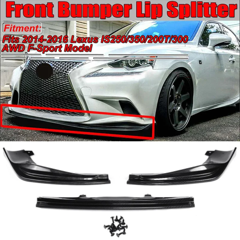For-Lexus-IS250-350-200T-300-AWD-F-Sport-Model-2014-2015-2016-3PCS-Car ...
