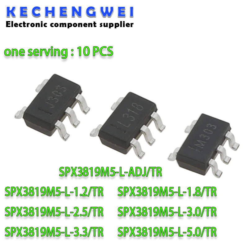 10Pcs-SPX3819M5-1-2-SPX3819M5-1-8-SPX3819M5-2-5-SPX3819M5-3-0-SPX3819M5 ...