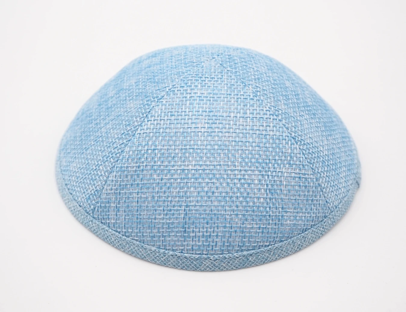 LIGHT-BLUE-BURLAP-SKY-BLUE-BURLAP-KIPPAH-KIPPA-KIPPOT-KIPOT-YARMULKE ...