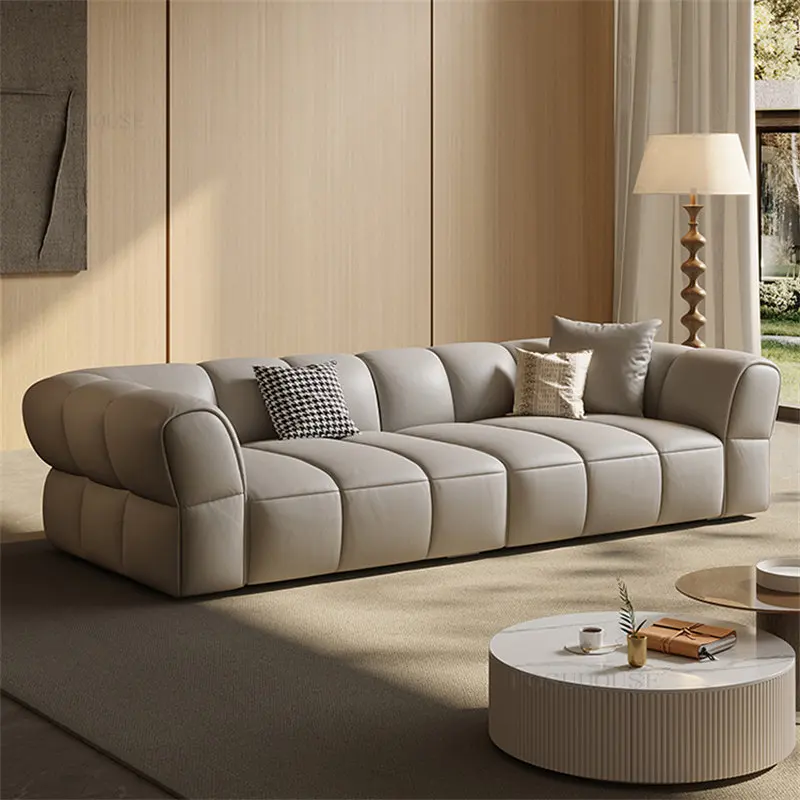 Modern Minimalist Technology Cloth Sofa Household Light Luxury Living ...