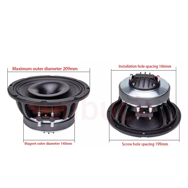 8-inch-8-ohms-Speakers-Coaxial-Full-Frequency-Loudspeaker-44-Core-High ...