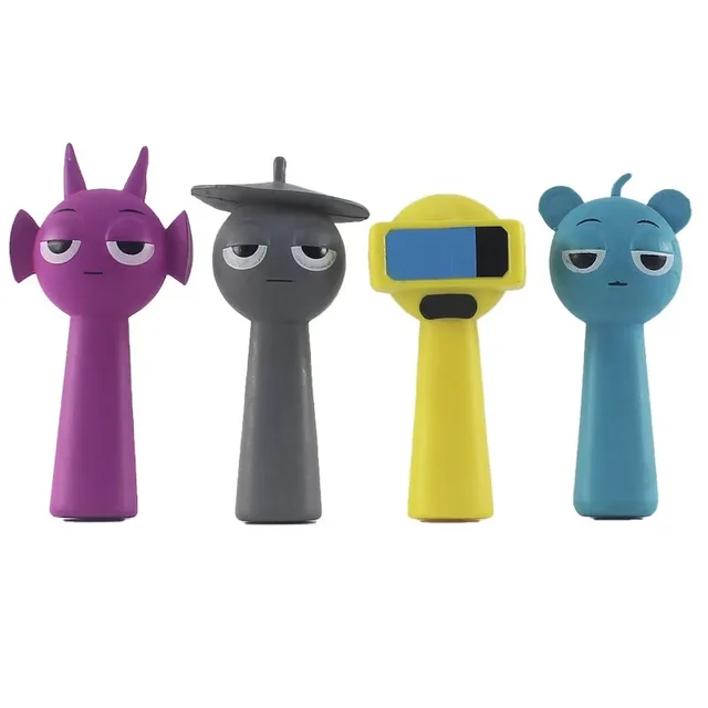 Action Figures For Boys 24 Pack Sprunki Action Figures Collection ...