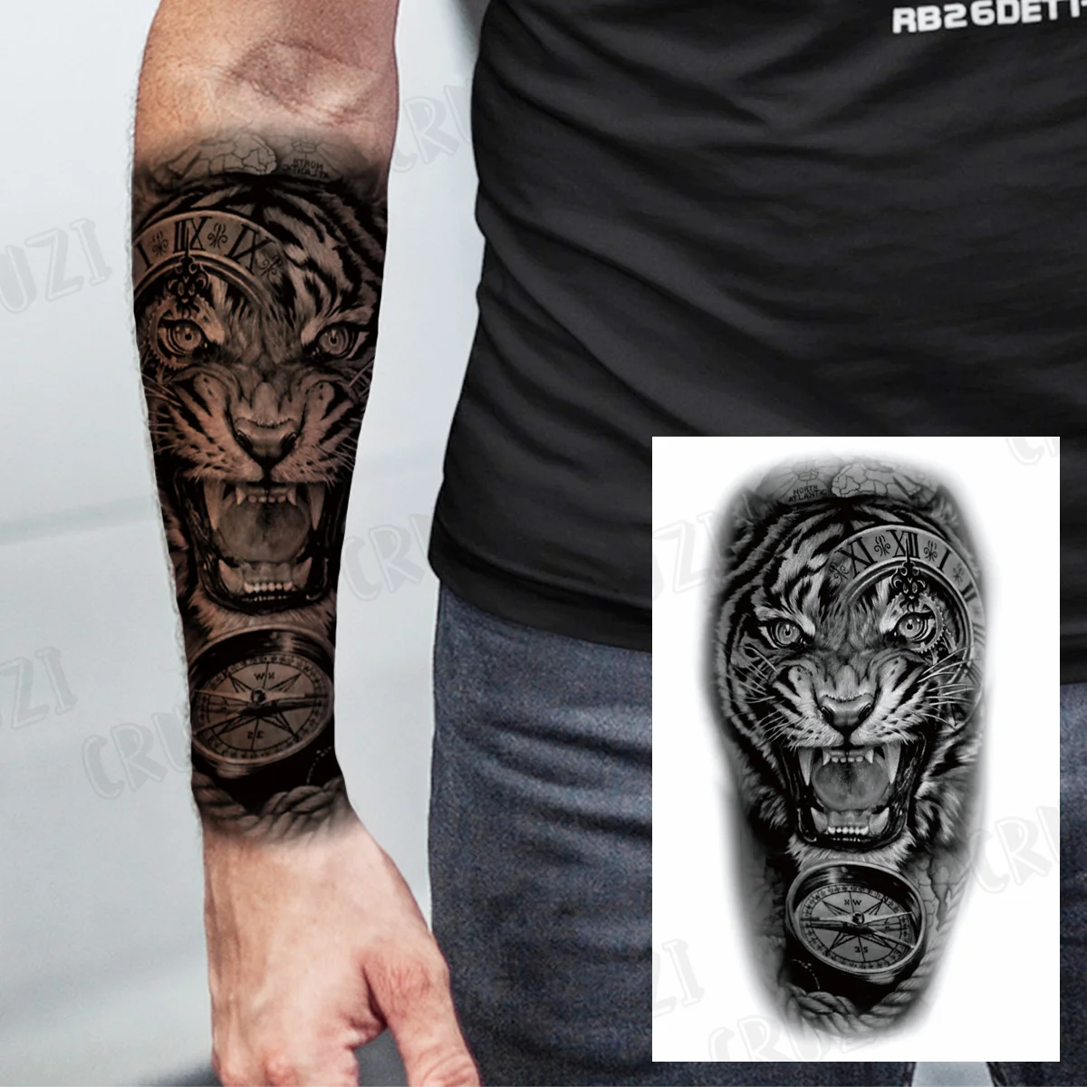 Owl Skull Tattoo Forearm