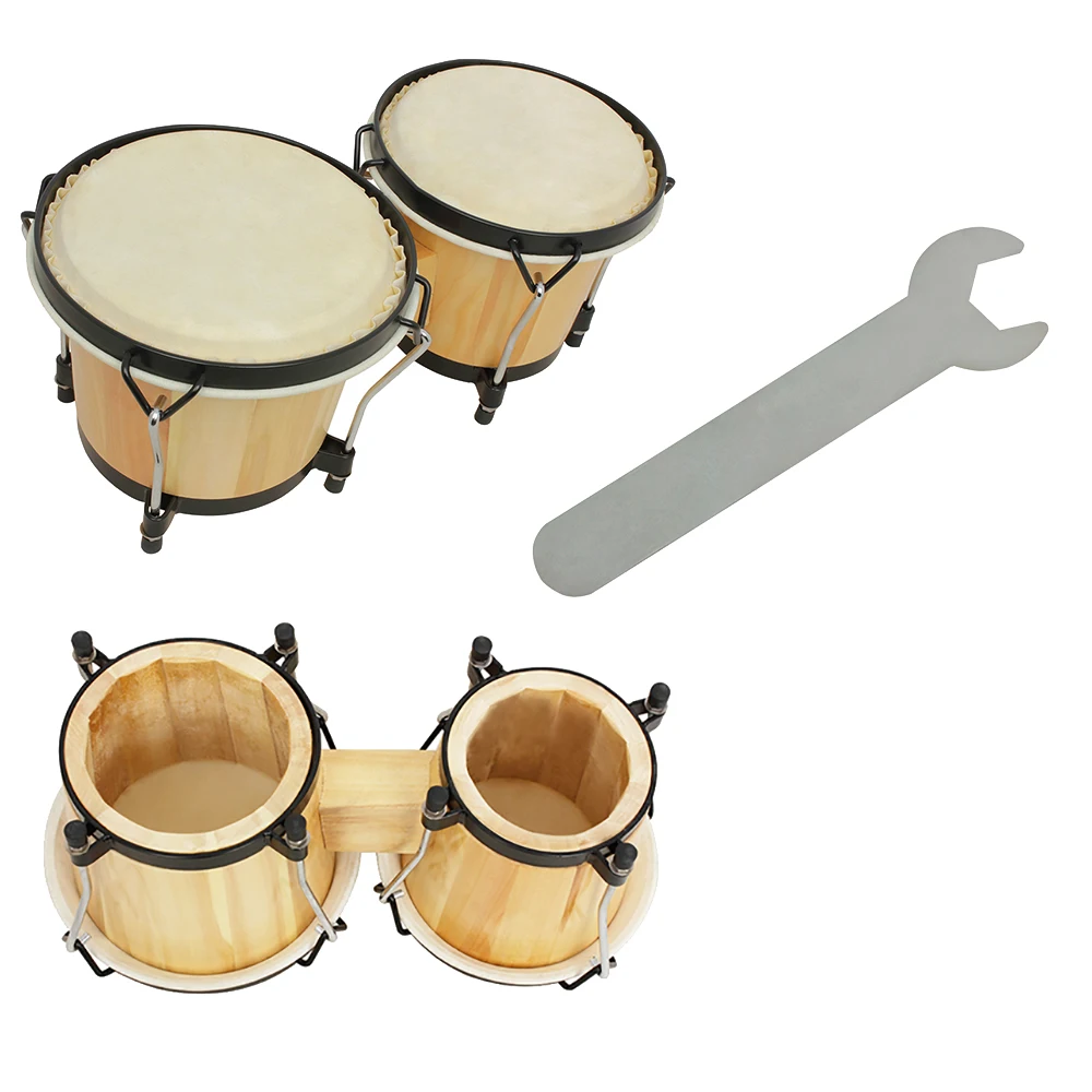 SLADE-Bongo-Drum-instrumento-de-percusi-n-de-doble-tambor-de-Color ...