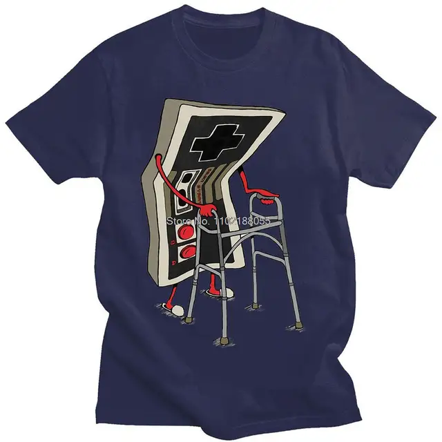 Old School Video Game T Shirt Arcade 80s Retro Designer Graphic T ...