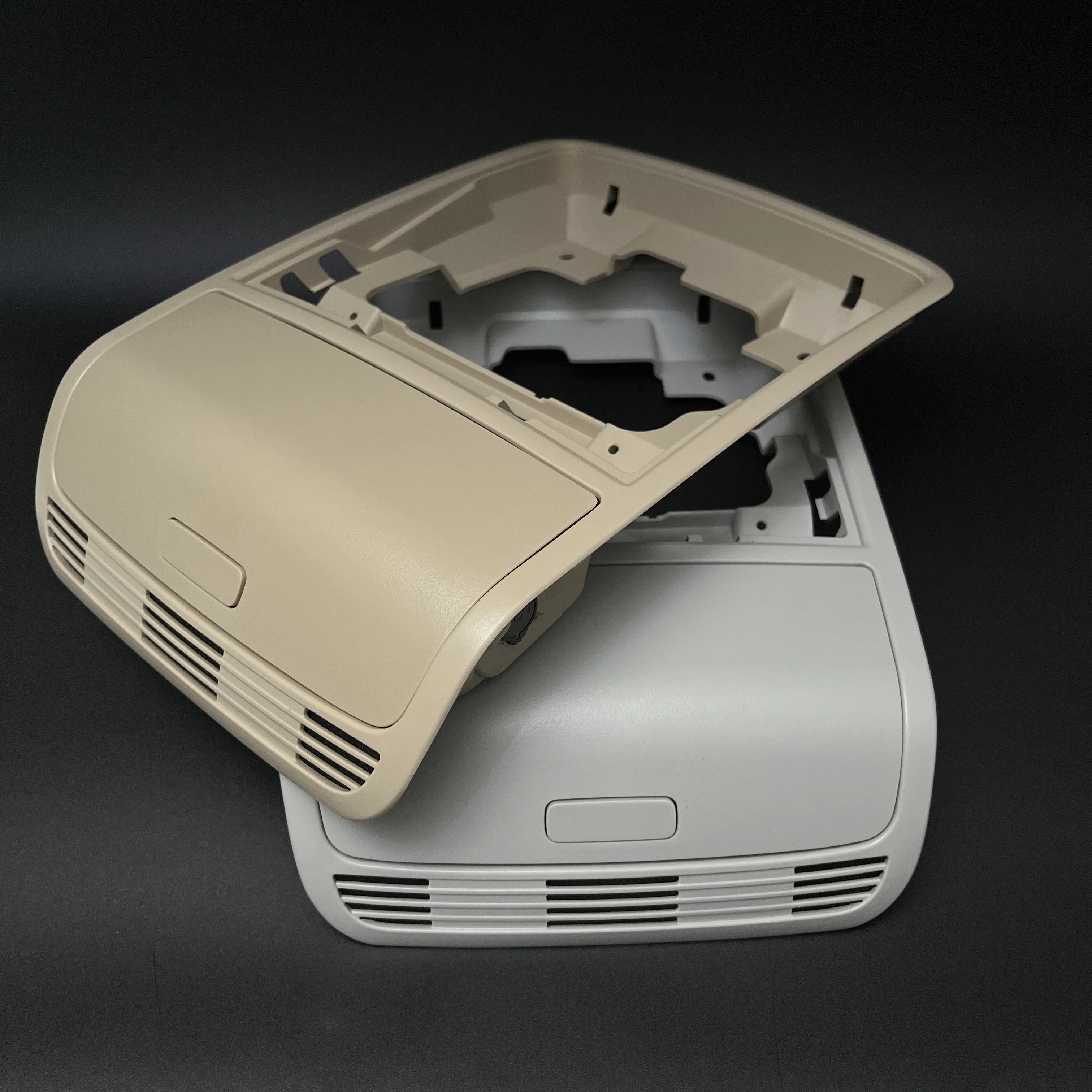 Light Beige Grey Sunglasses Box Sun Glass Case Holder For VW Passat B6 ...