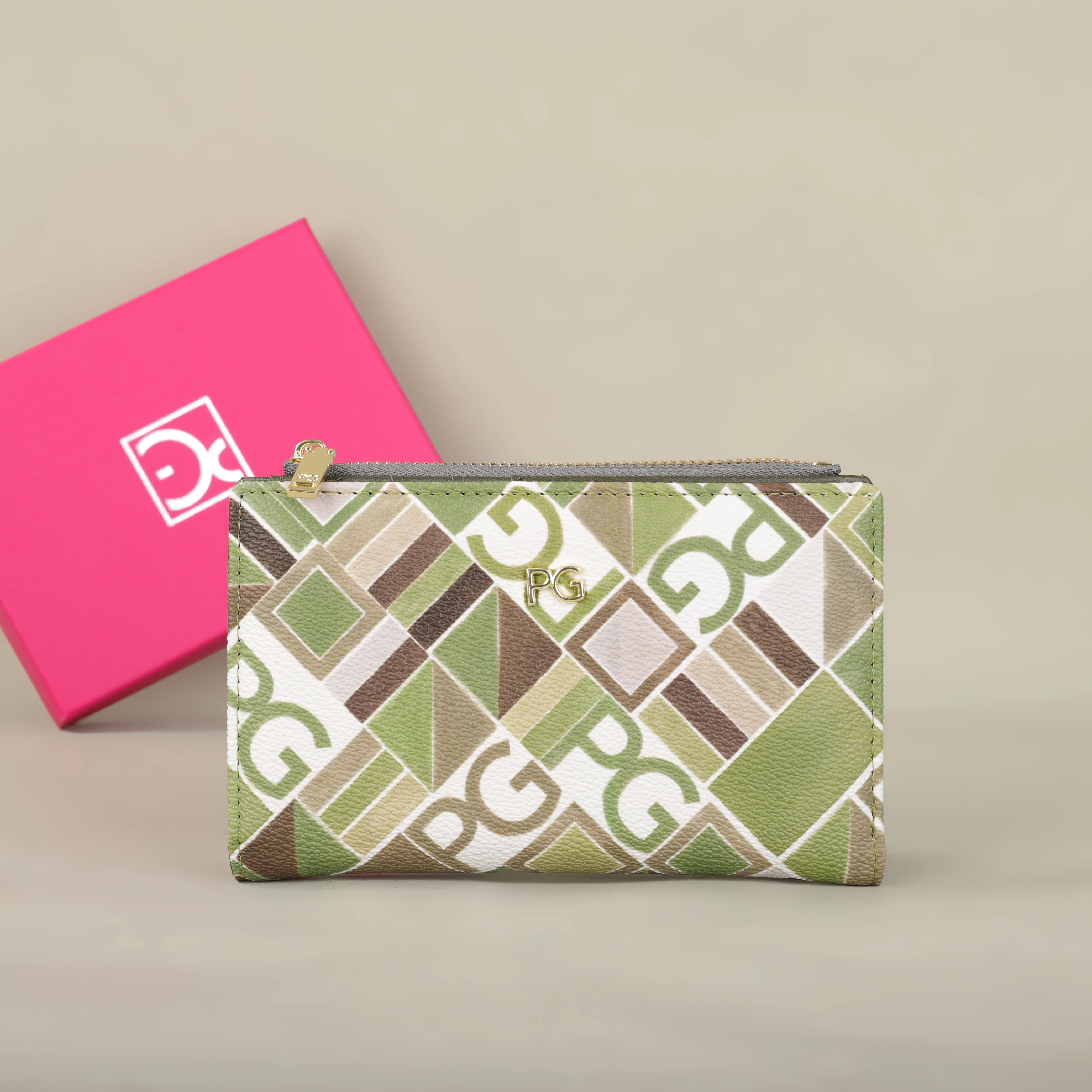 Cartera de mujer PG, cartera de almacenamiento larga Retro clásica con ...