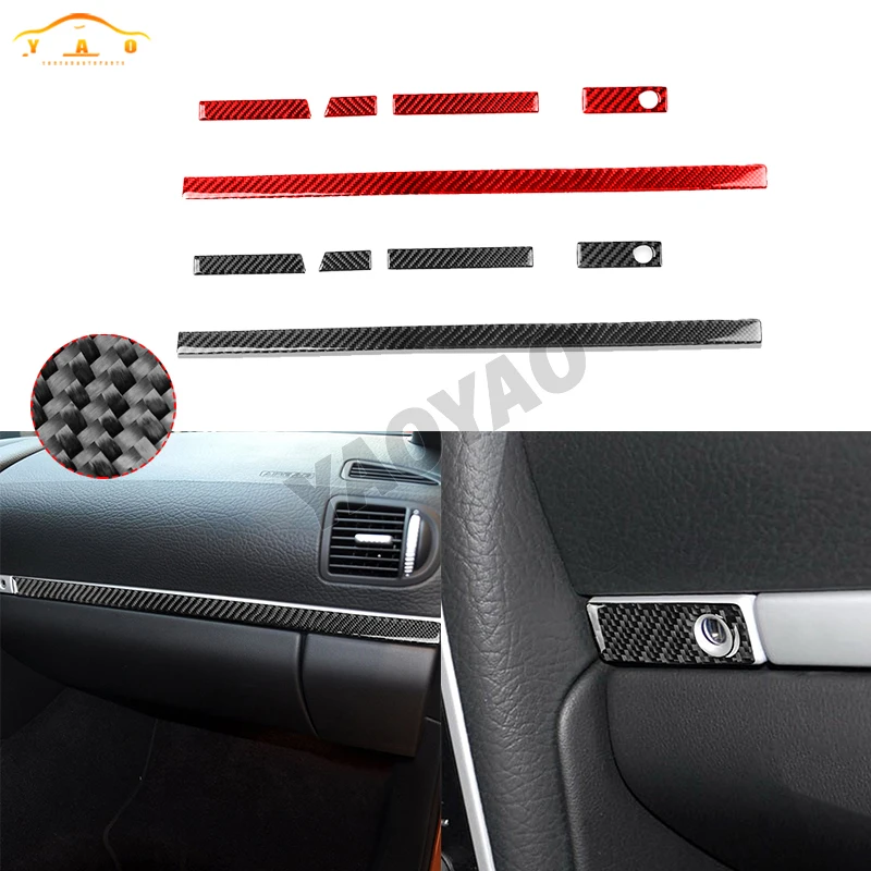 For-Porsche-Cayenne-GTS-Turbo-S-2003-2010-Real-Carbon-Fiber-Car ...