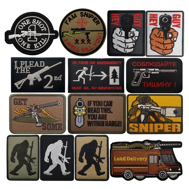 Army-Military-Wagner-Skull-Tactical-Morale-Gun-PMC-Embroidery-Patches ...