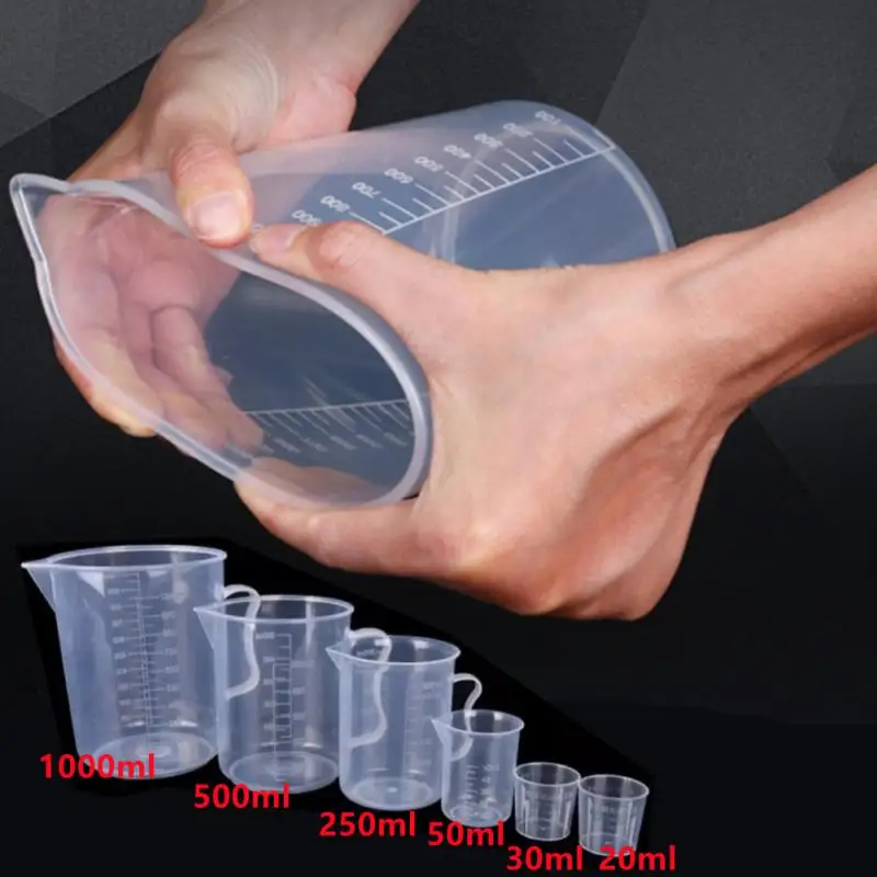 Plastic-Measuring-Cup-20-30-50-250-500-1000ml-Transparent-Liquid ...
