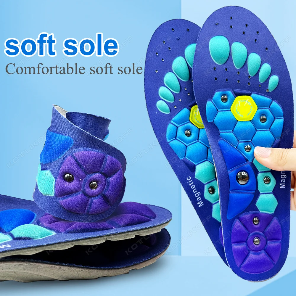 Magnetic-Massage-Shoe-Soles-For-Orthopedic-Arch-Support-Therapy-Foot ...