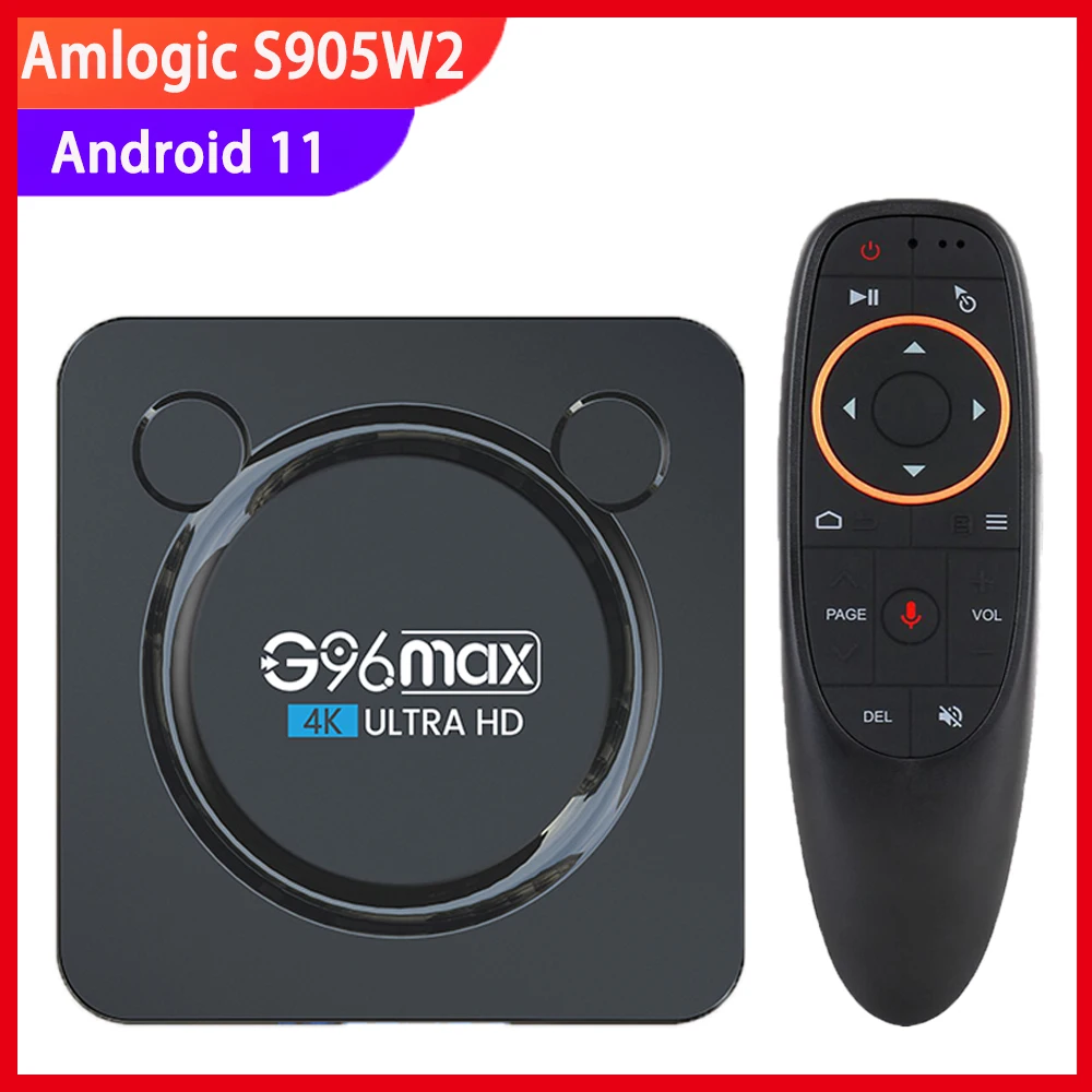 2022 G96 Max Mini Smart Tv Box Android 11 2.4G&5.8G Wifi 16G 32G 64G 4k ...