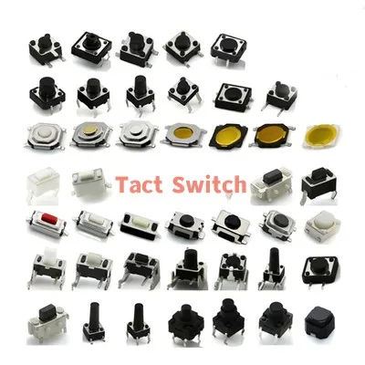 10PCS-SMD-2-4-Pin-3x4mm-3x6mm-4x4mm-Tactile-Tact-Push-Button-Micro ...