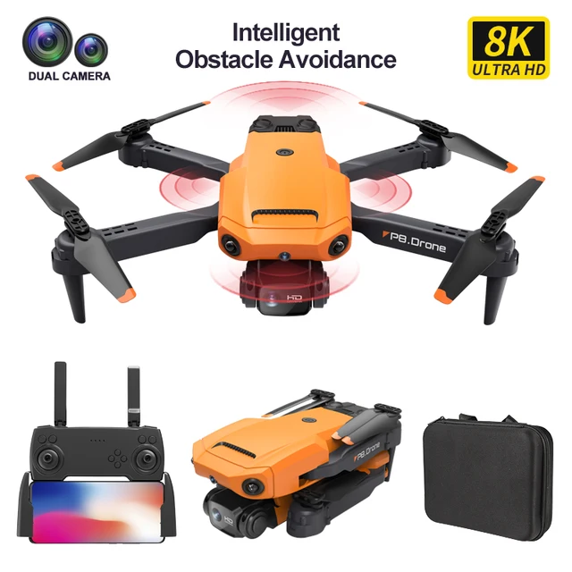 8K HD Camera Quadcopter With GPS 5G Anti-shake 2-Axis Brushless Motor ...