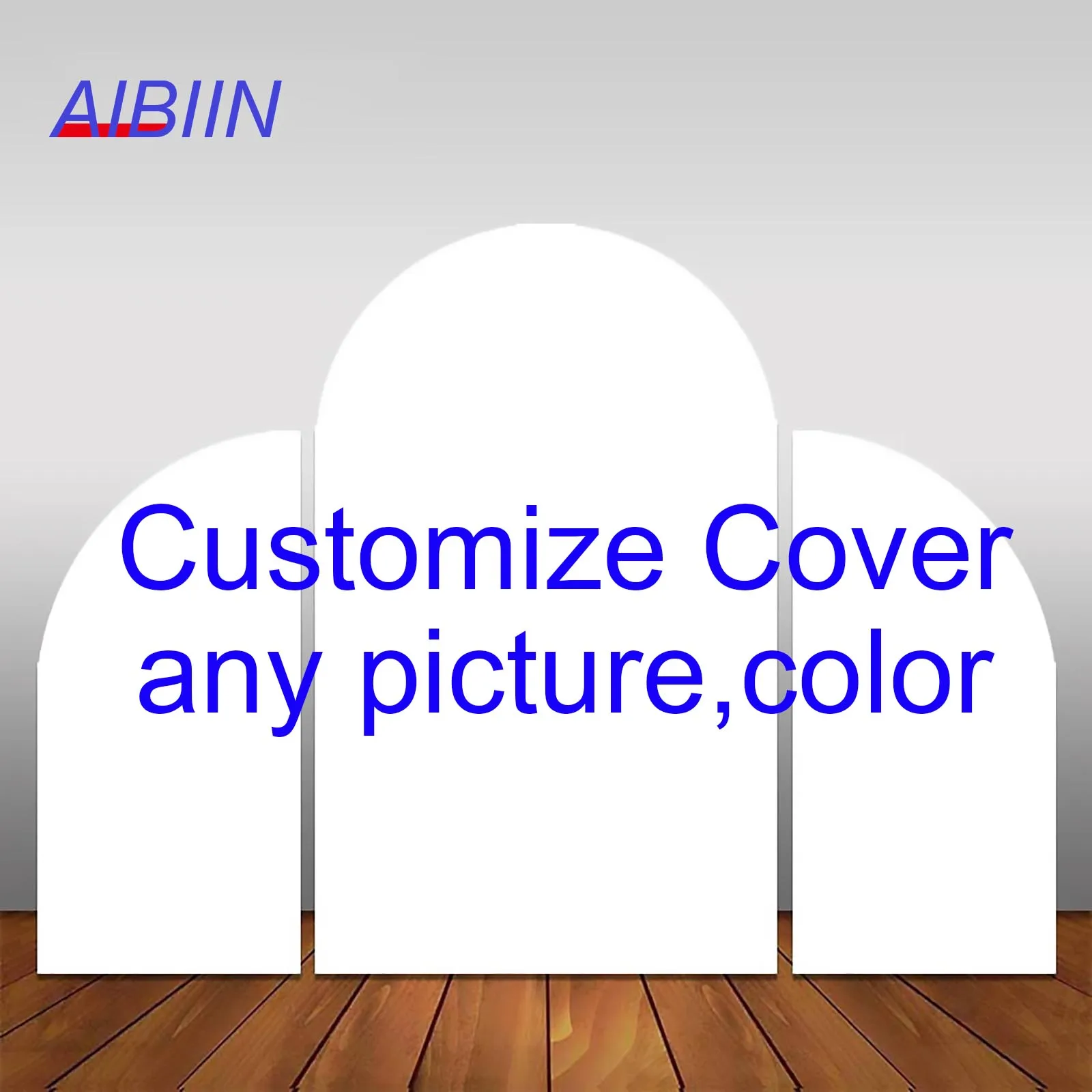 AIBIIN Customize Wedding Arch Backdrop Cover Elastic Spandex Fabric ...