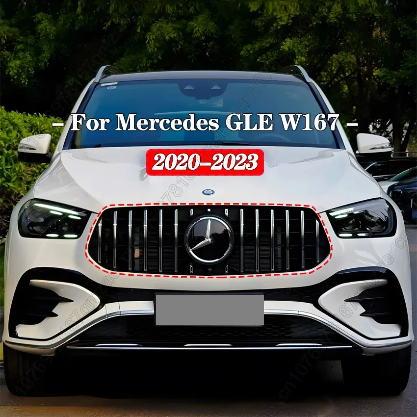 Car Front Hood Grille Grill For Mercedes-Benz GLE C167 W167 Coupe ...