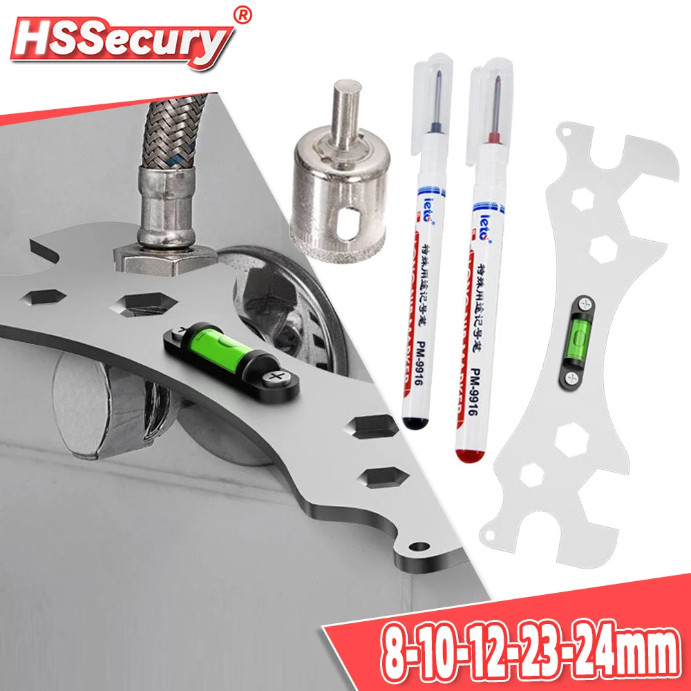 Special-Wrench-with-Level-for-Shower-Bathroom-Faucet-Installation ...