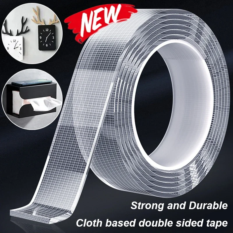 Traceless-Double-Sided-Adhesive-Reusable-Tape-Waterproof-Adhesive-Tapes ...