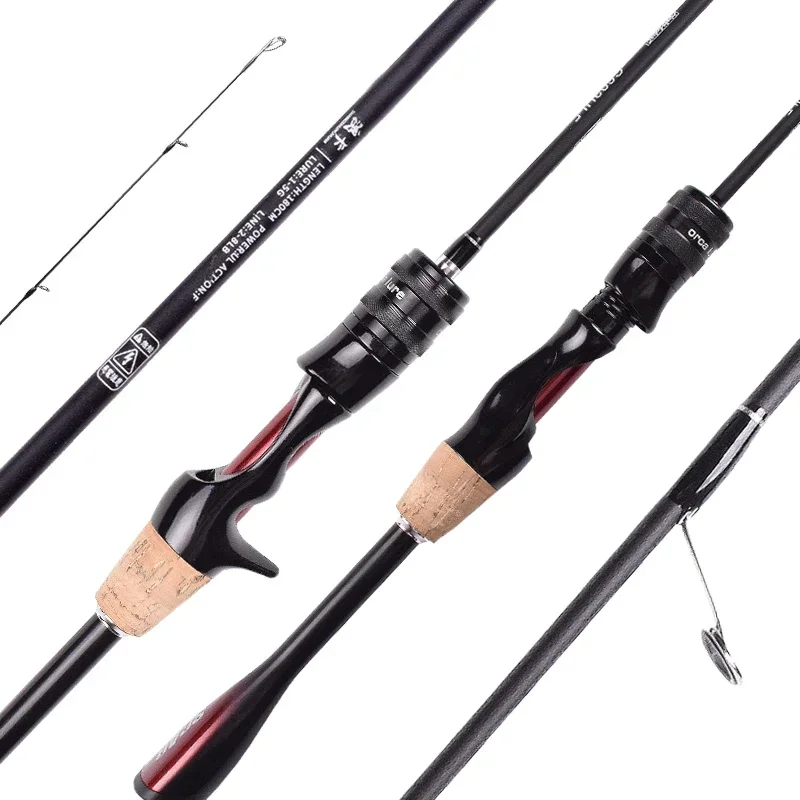 Mavllos Orka Carbon Spinning Fishing Rod with Solid Tip Fast Action ...