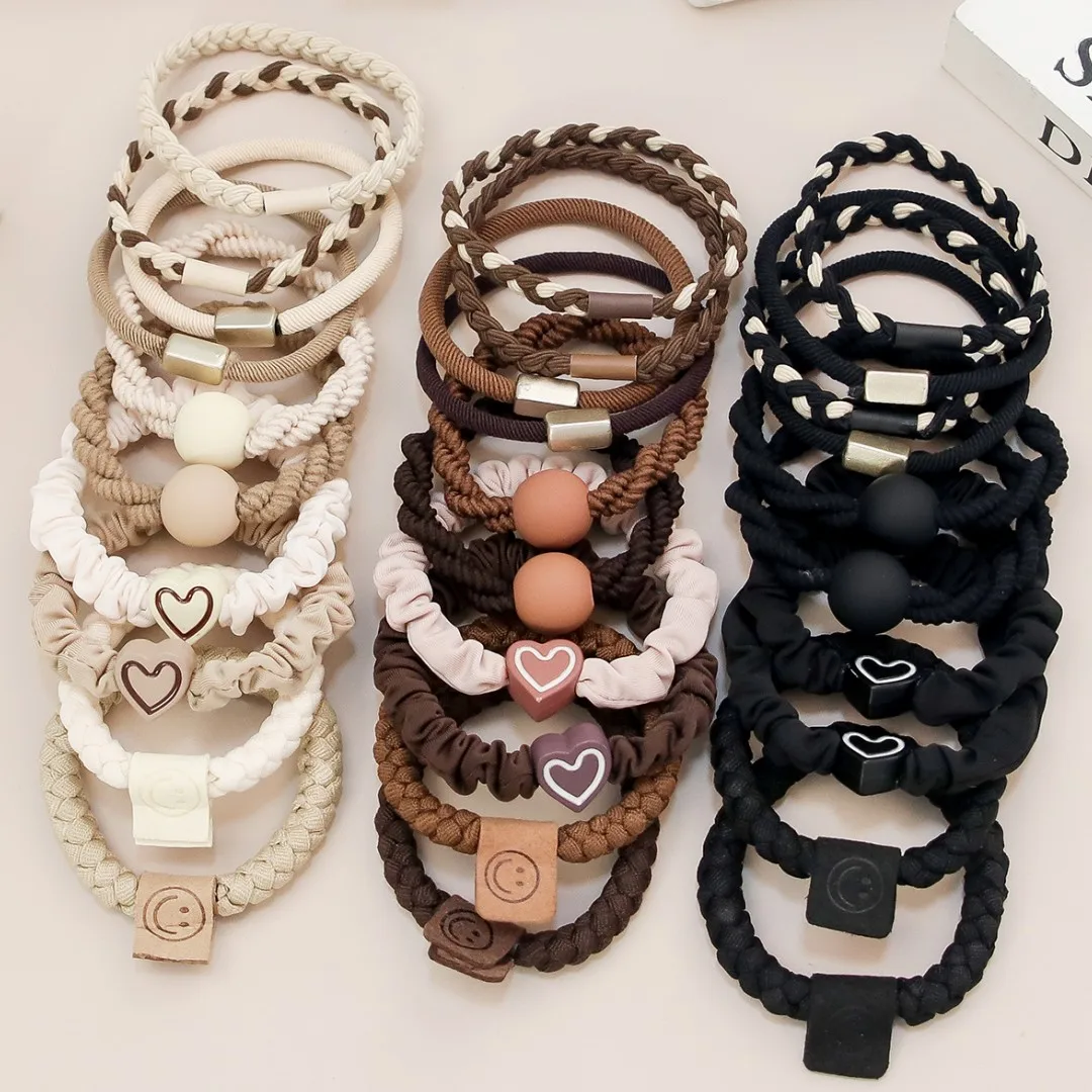 10Pcs-Set-New-Cute-Bowknot-Headbands-Girls-Elastic-Hair-Bands-Hair ...