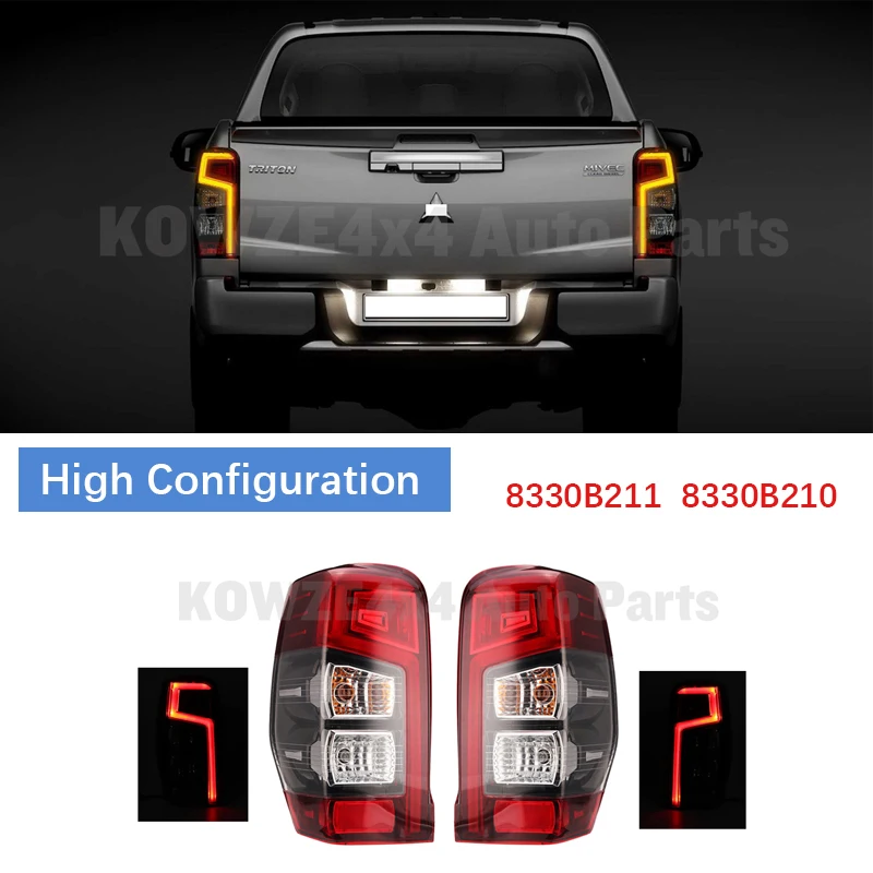 Car Tail Light Assy For Mitsubishi L200 Triton 2019 2020 2021 Spare ...