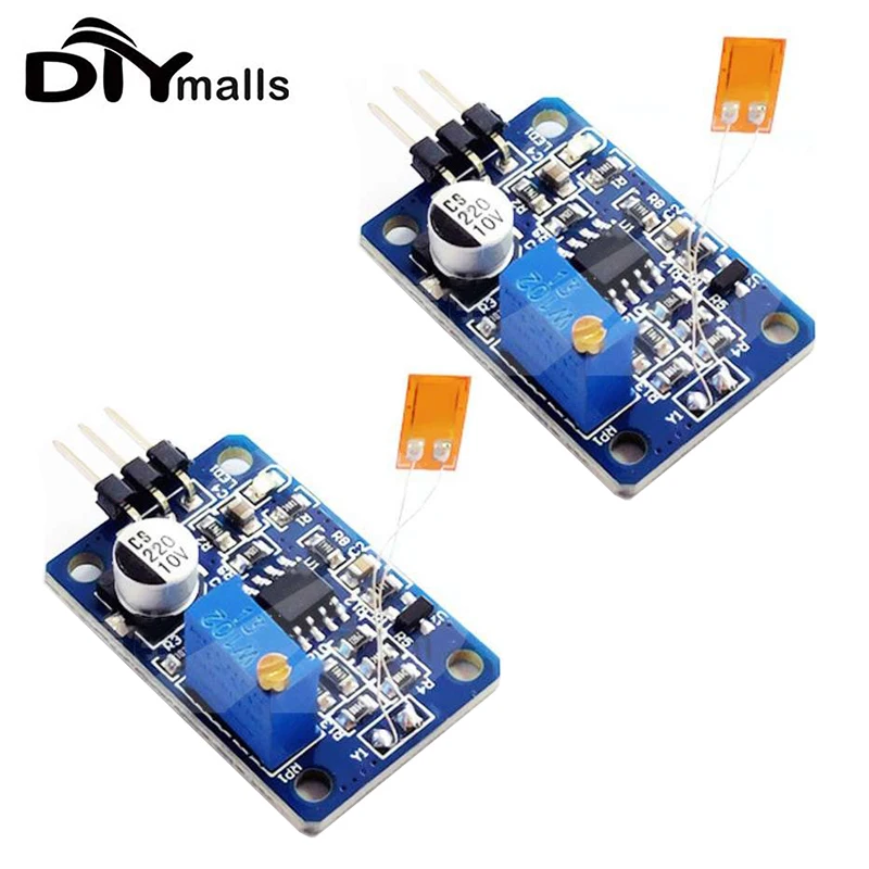 2PCS-Strain-Gauge-Bending-Sensor-Module-Y3-Weighing-Amplifier-Module ...