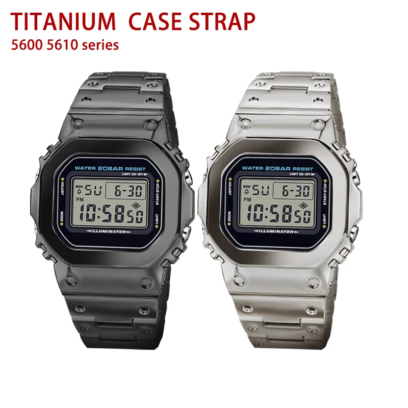 Compatible with 5600 5610 watch titanium material modification ...