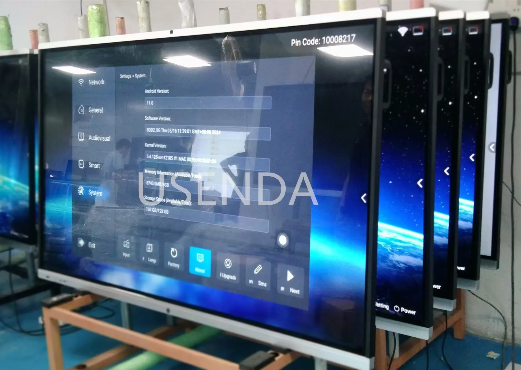 55-65-75-Inch-4K-OPS-inbuilt-Android-11-0-Touch-Screen-Smartboard ...