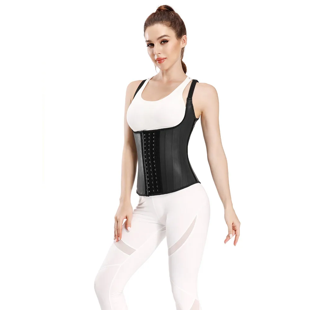 Gaine amincissante en Latex - Nude - Corset modelant le corps - 25 os ...