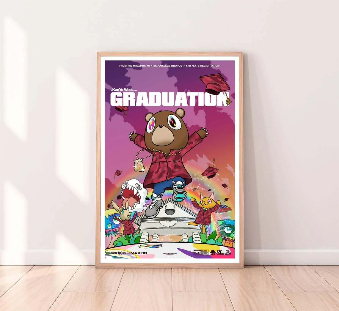Kanye West Graduation Poster