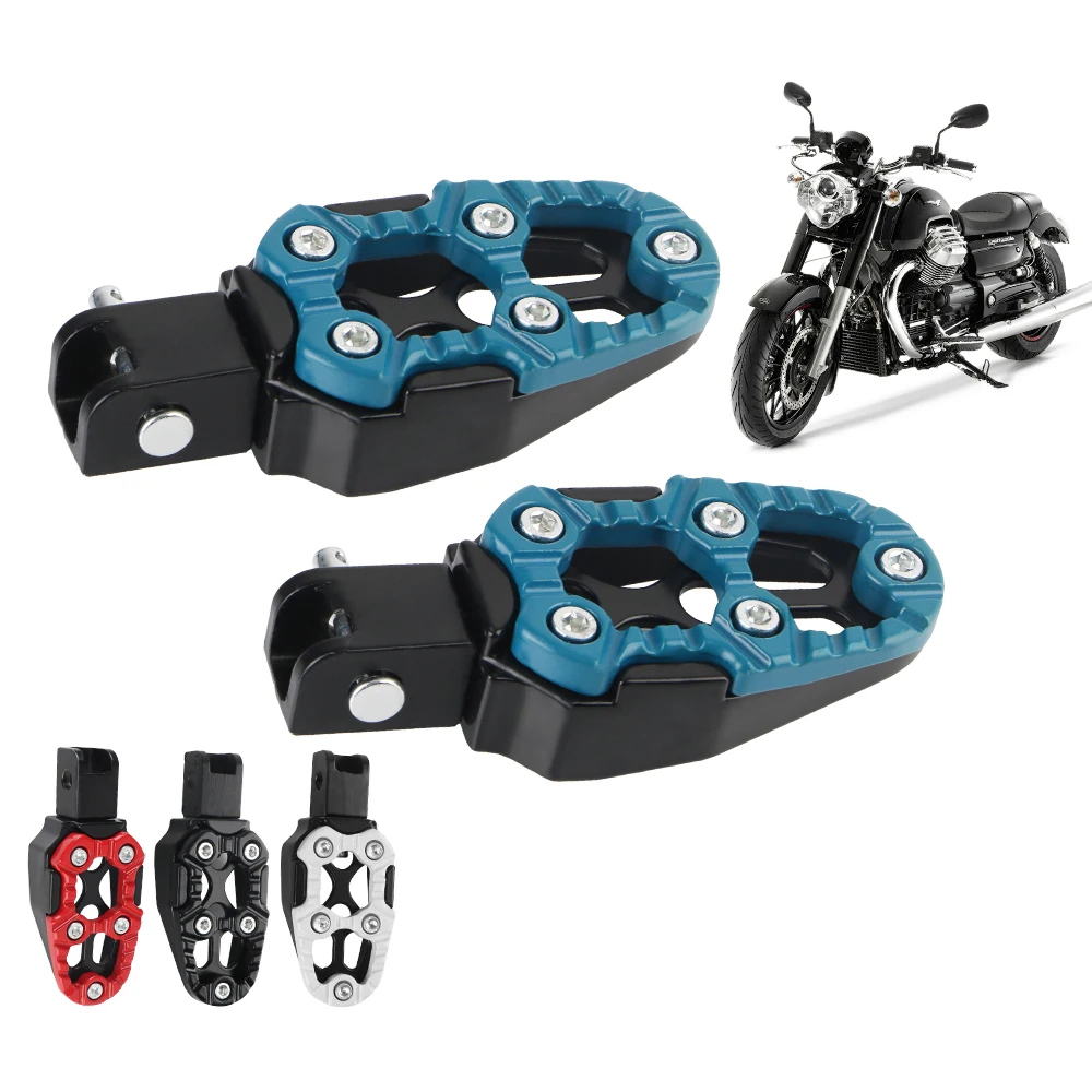 Universal CNC Footpegs Pedals Dirt Bike Foot Pegs Motorcycle Pedals ...