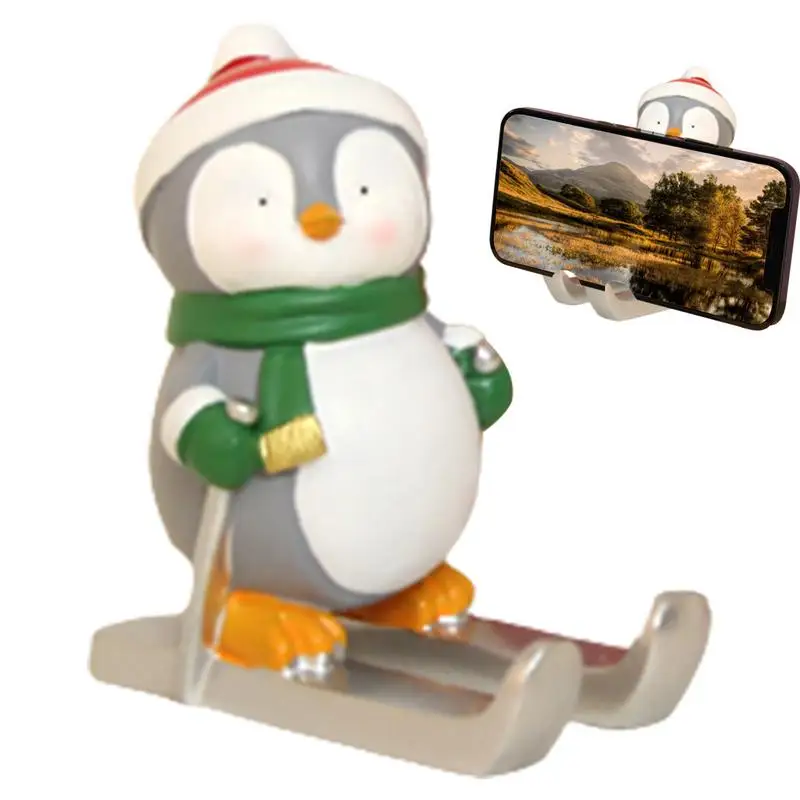 Cartoon-Phone-Stand-For-Desk-Christmas-Themed-Phone-Holder-Stand-Lovely ...