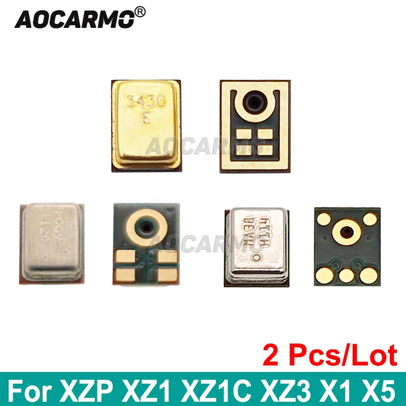 2Pcs/Lot Noise Reduction Top Mic Bottom Microphone For SONY Xperia 1 5 ...