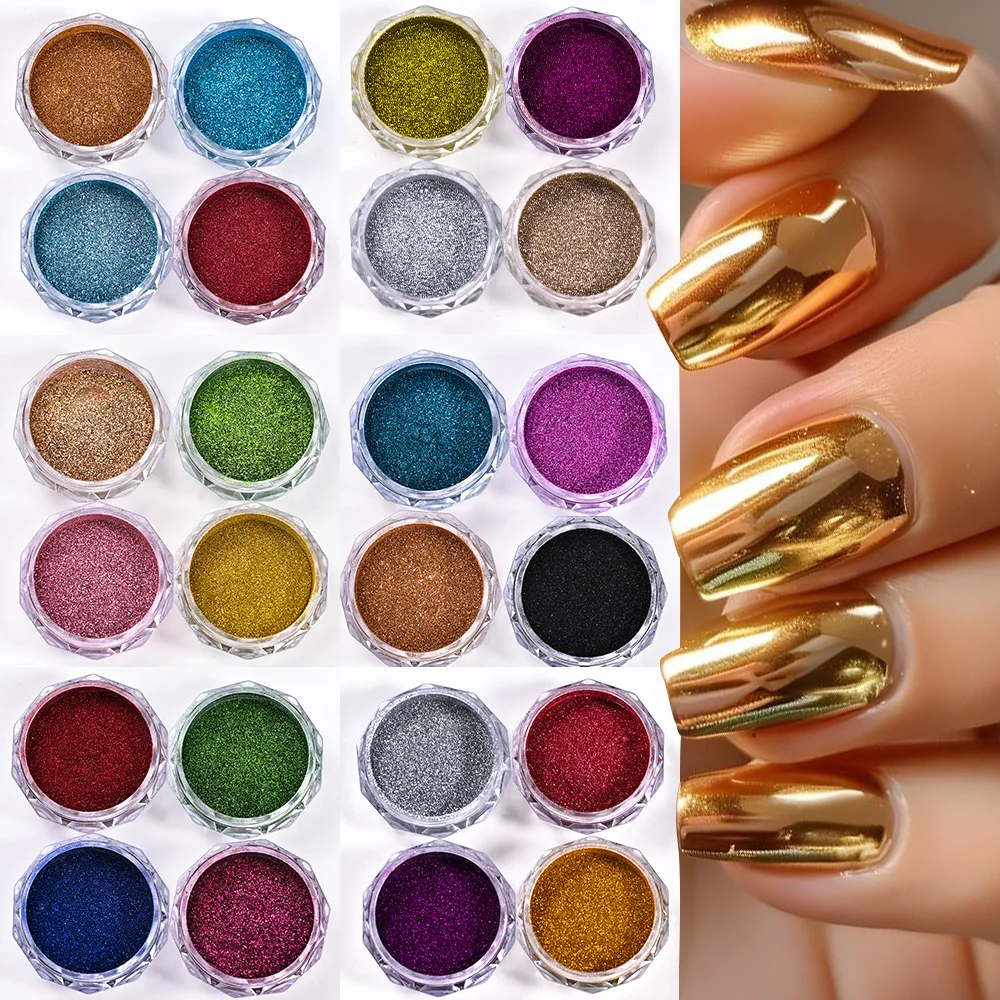 1-4pcs-Metallic-Chrome-Pigment-Nail-Powder-Magic-Mirror-Gold-Silver ...