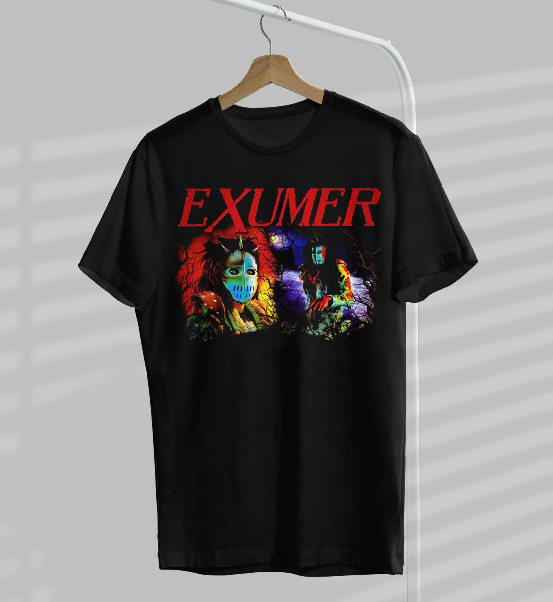 Camiseta-masculina-de-algod-o-Exumer-Band-todos-os-tamanhos-S-5XL ...