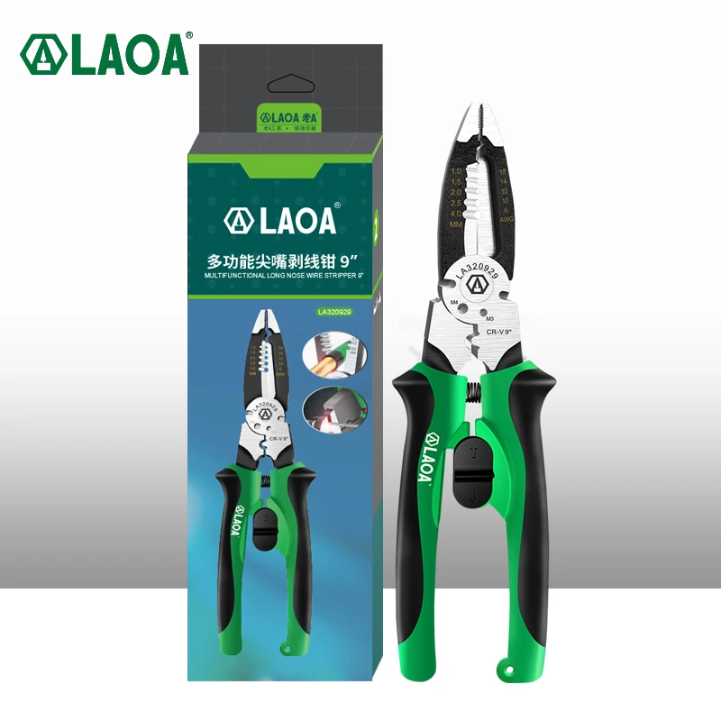 Electrician Tool Wire Stripper | Pliers Electricians Laoa - 9 Wire Stripper Pliers - Aliexpress