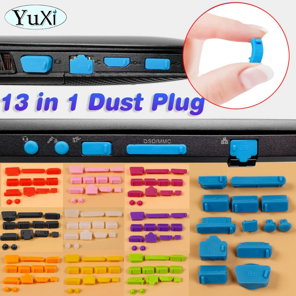1Set-USB-Silicone-Anti-Dust-Plug-For-Notebook-Laptop-Dustproof-Stopper ...