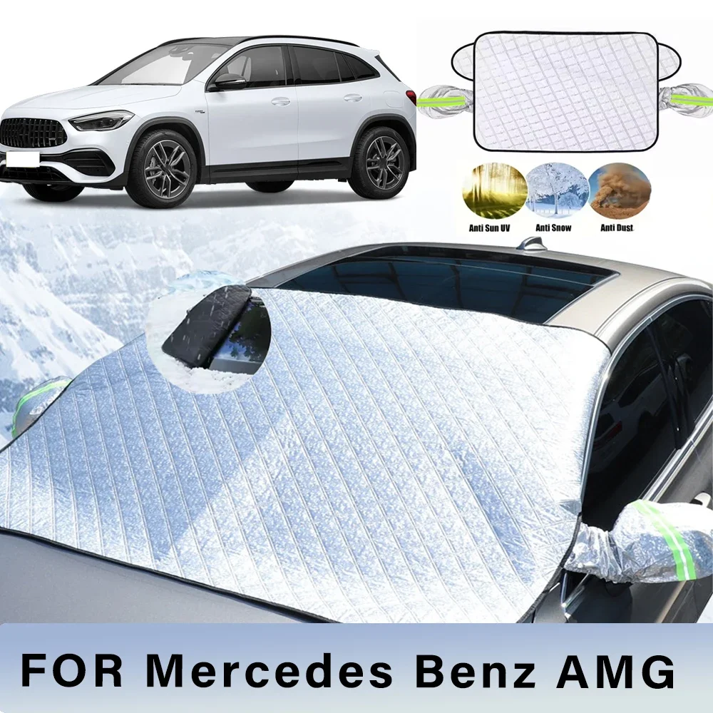 Thickened Car Now Sunshade Windshield Cover With 5/9 Magnets UV ...