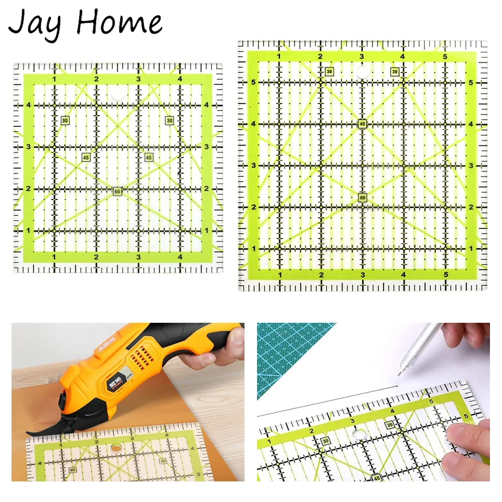 Quilting Tools Accessories Patchwork | Quilting Patchwork Rulers - 4.5 ...