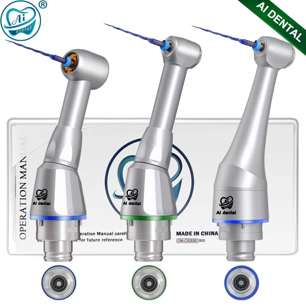 Dental Endo Motor Head 16:1/6:1/1:1 60° Twist for Hand / Engine Files ...