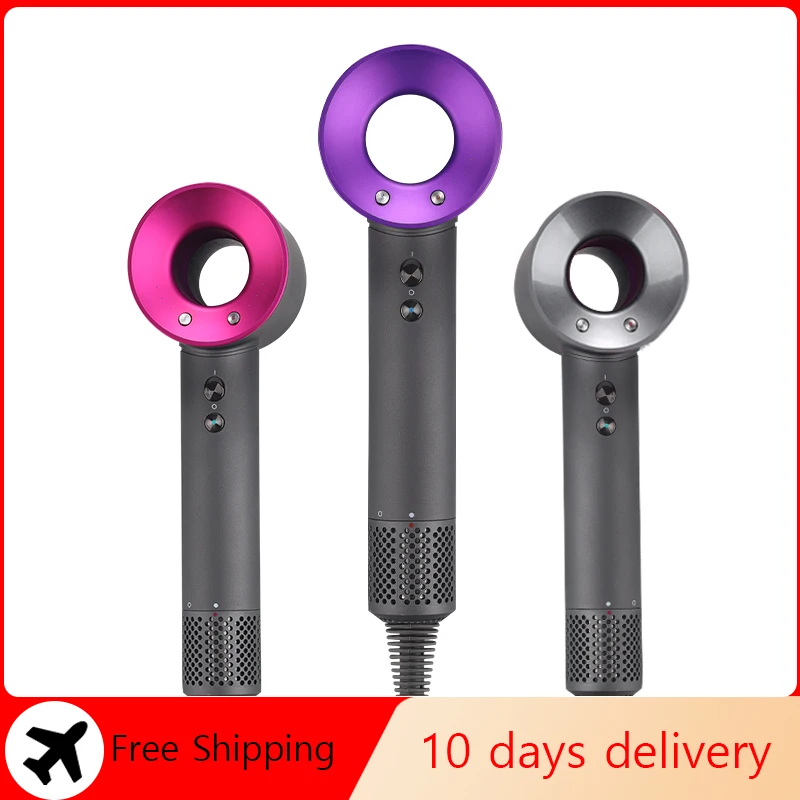 Leafless Hair Dryer Powerful Wind Salon Negative Ionic Blow Hair Dryers ...