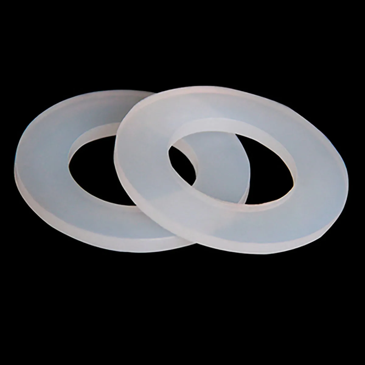 2pcs Thickness 2.5mm Silicone Gasket Flat Gasket O-Ring Seal Washer for ...