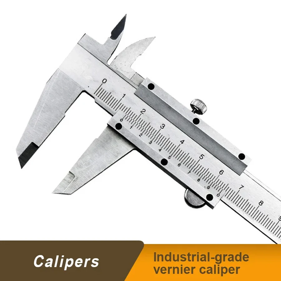 0-200MM-Vernier-Calipers-Steel-Gauge-Micrometer-Measuring-Instruments ...