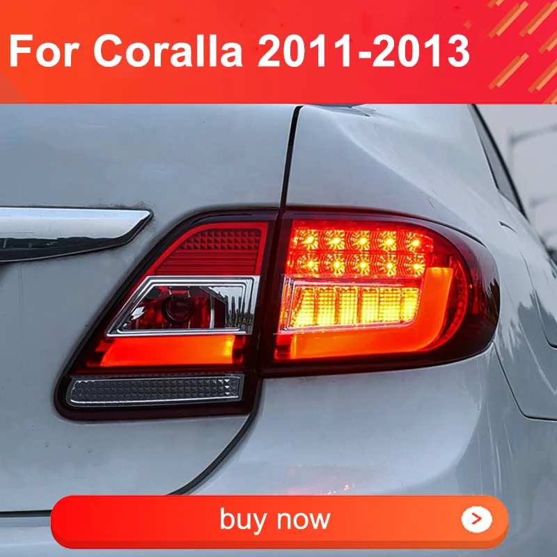 Led Tail Light For Toyota Corolla 2011 2012 2013 Left And Right Side ...