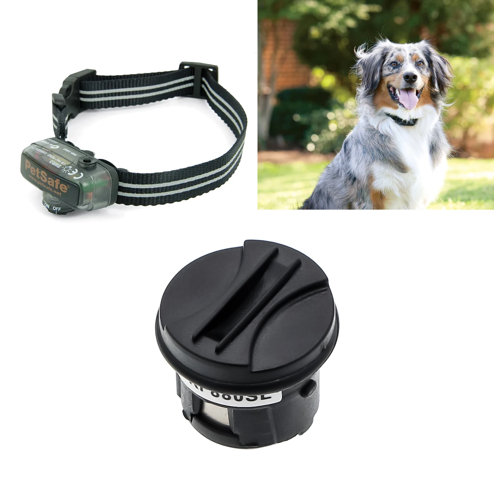 3.0V 150mAh Dog Collar Battery RFA-188 for Petsafe Deluxe Little Dog ...