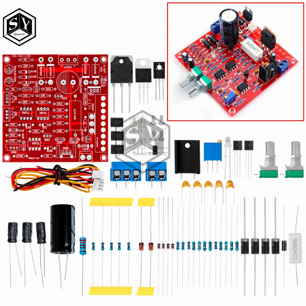 1PCS-0-30V-2MA-3A-adjustable-DC-power-supply-diy-kit-laboratory-power ...