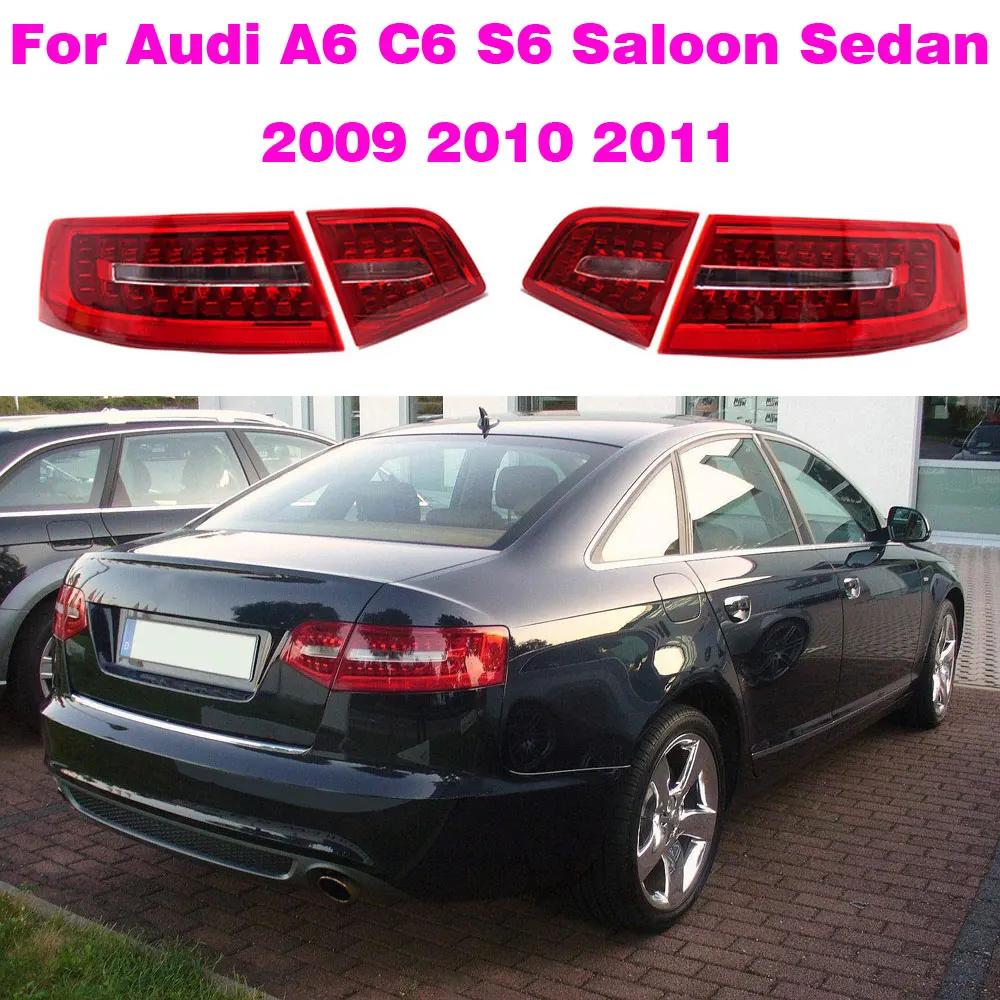 LED-Tail-Light-Assembly-Brake-Lamp-Tail-Light-For-Audi-A6-C6-S6-Quattro ...