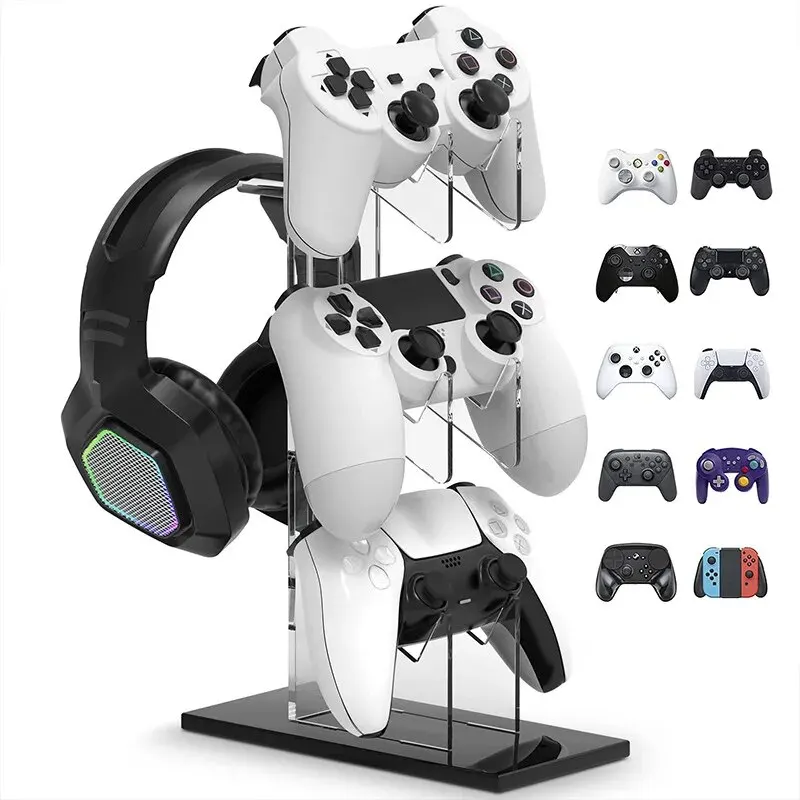 Game-Controller-Holder-Universal-Acrylic-Gamepad-Display-Stand-For-PS5 ...